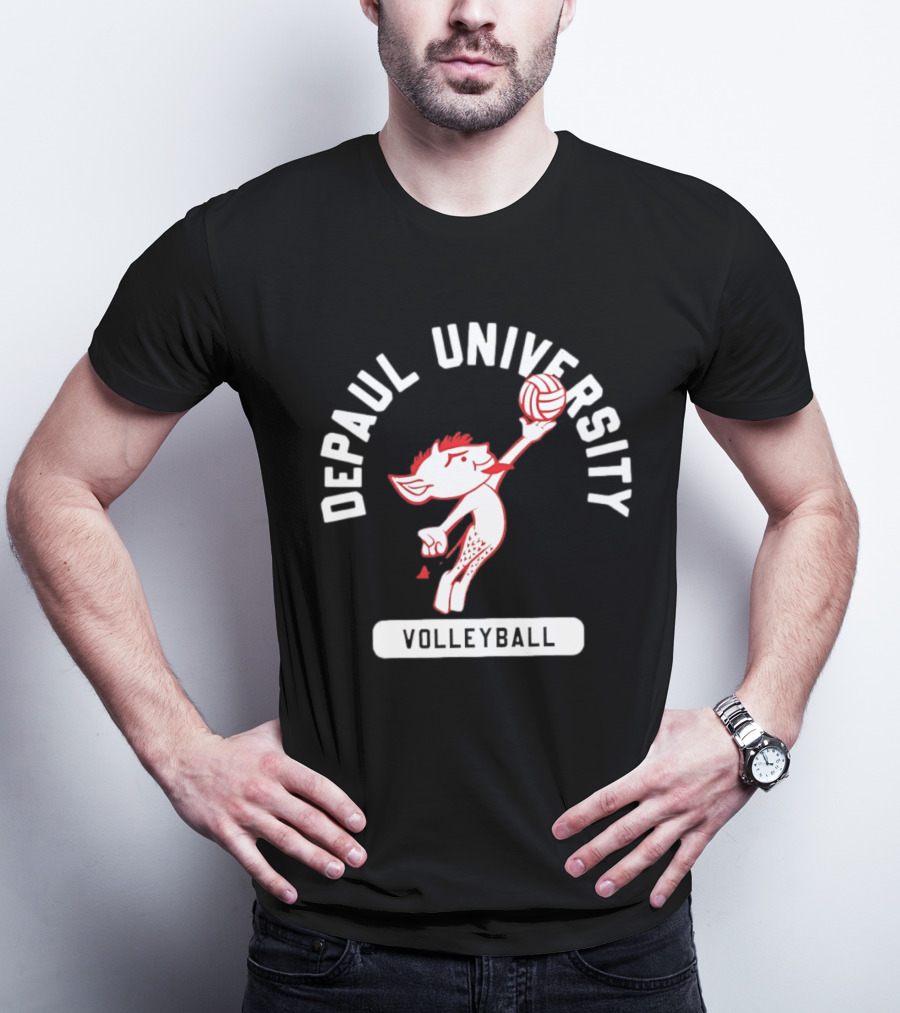 DePaul University Blue Demons Volleyball Billy T-Shirt