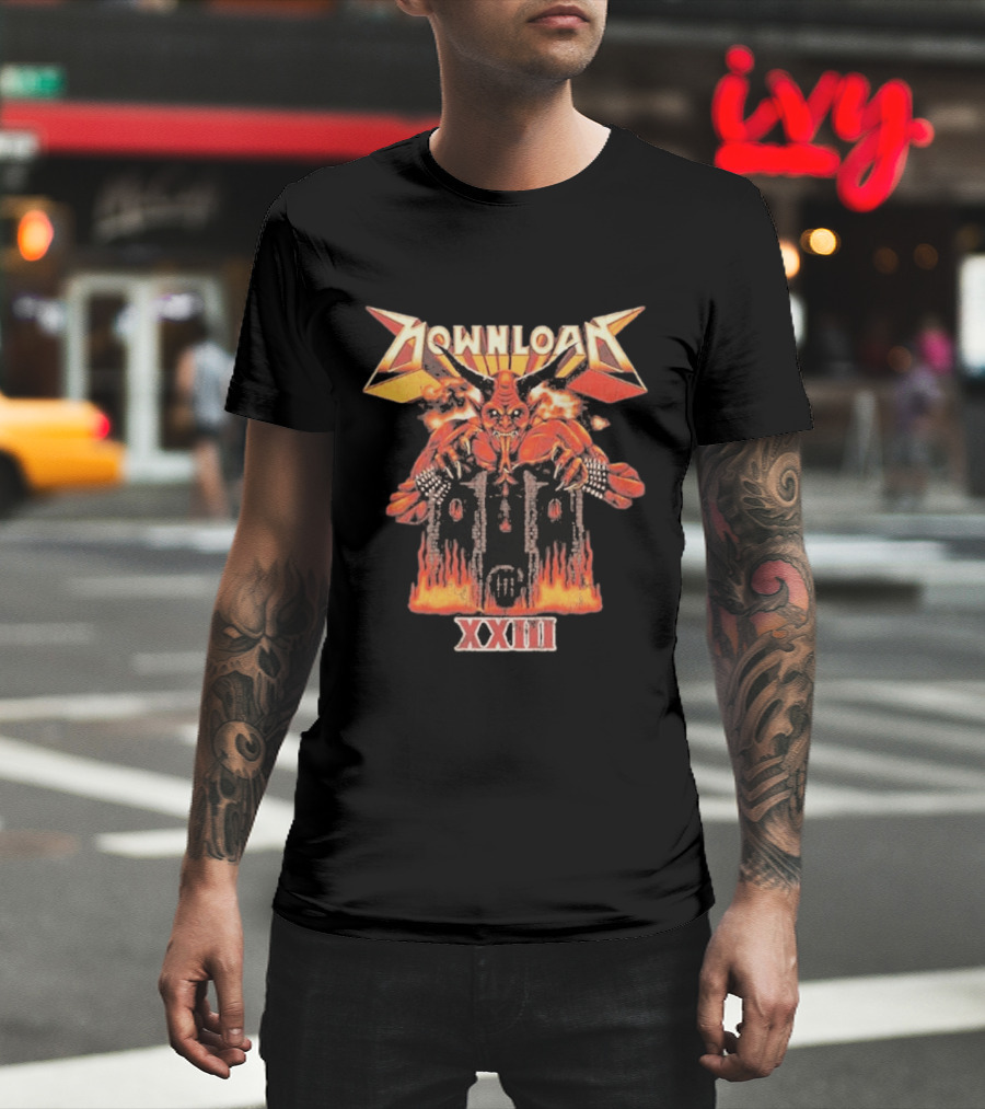 Download Festival XXIII 2026 P&Co Flames Castle Demon T-Shirt