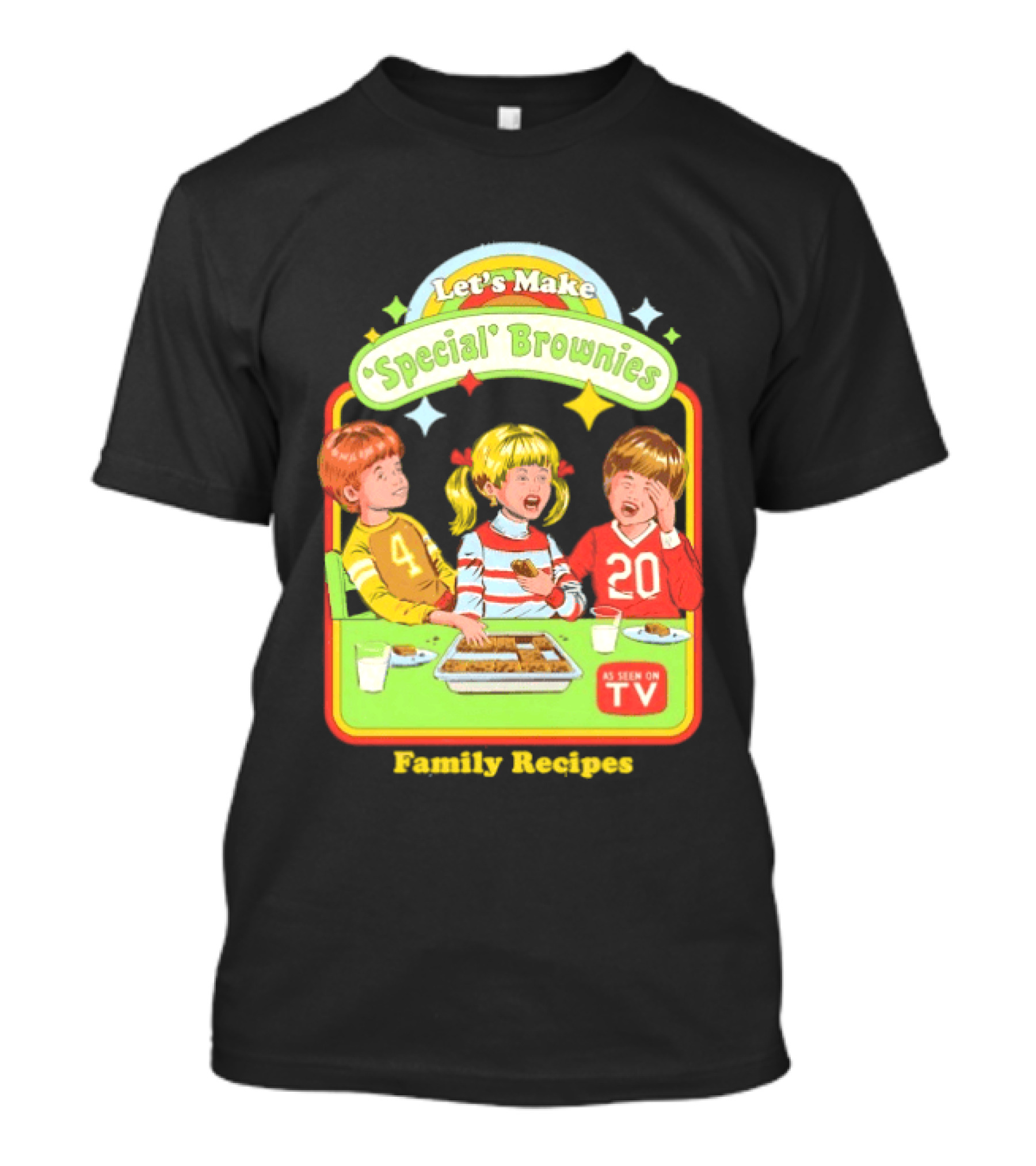 Let's Make Special Brownies As Seen On TV Family Recipes T-Shirt
