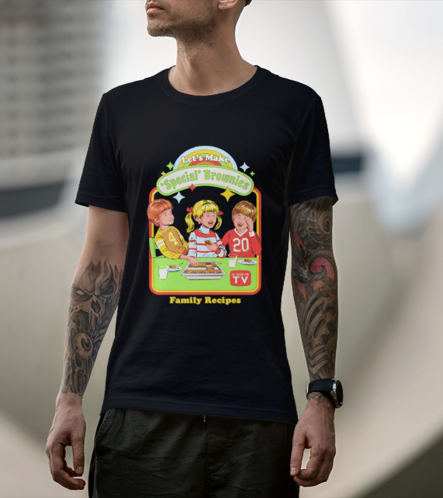 Let's Make Special Brownies As Seen On TV Family Recipes T-Shirt
