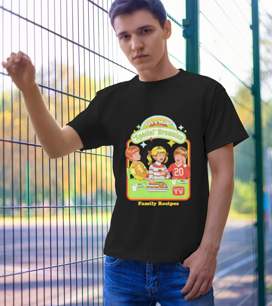 Let's Make Special Brownies As Seen On TV Family Recipes T-Shirt