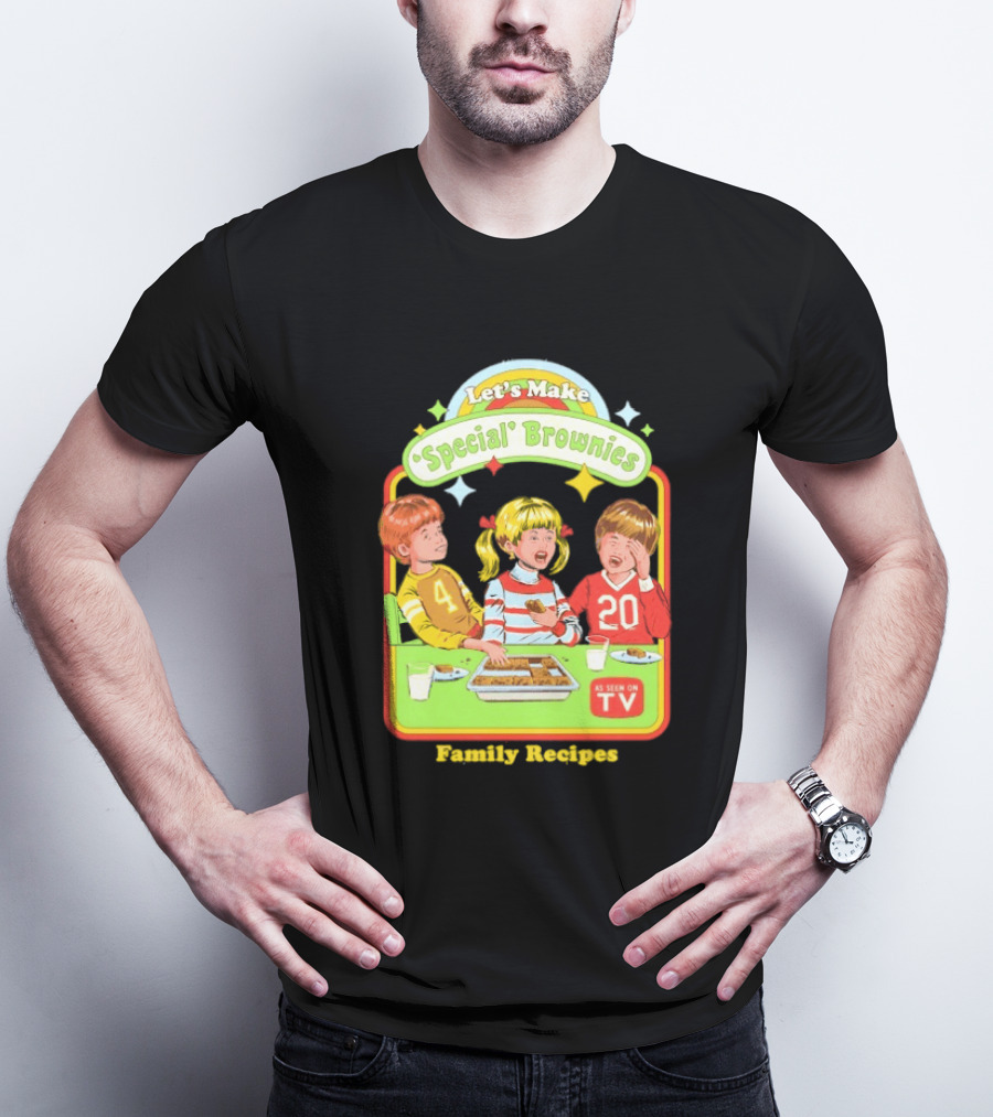 Let's Make Special Brownies As Seen On TV Family Recipes T-Shirt