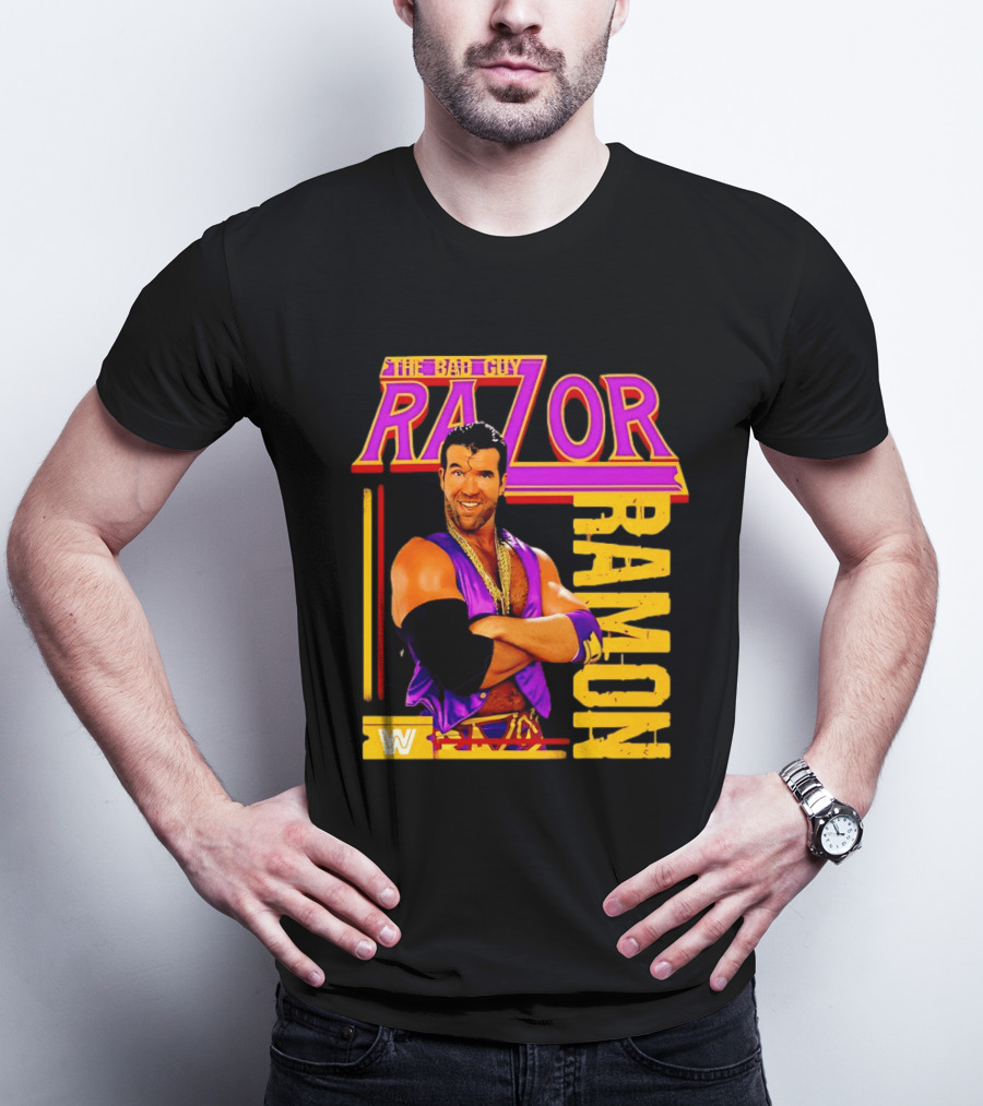 Razor Ramon The Bad Guy WWE Wrestling Superstar T-Shirt