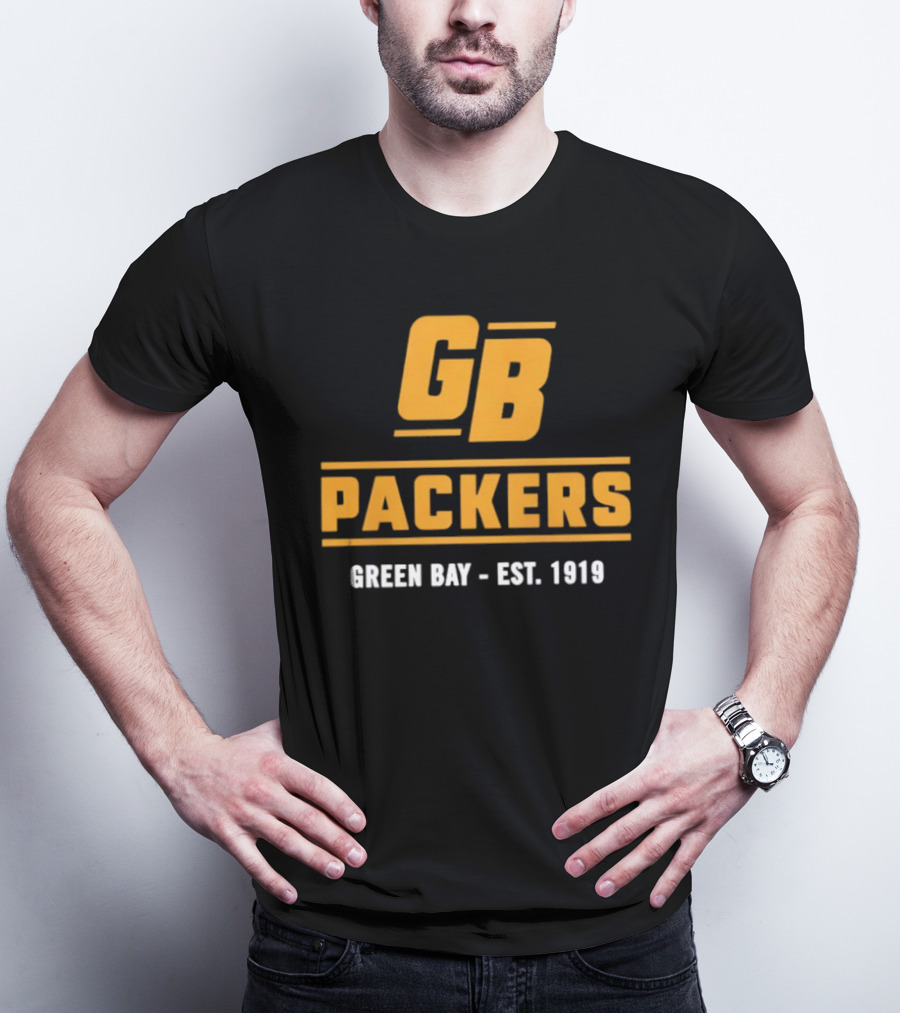 GB Packers Green Bay Est 1919 T-Shirt