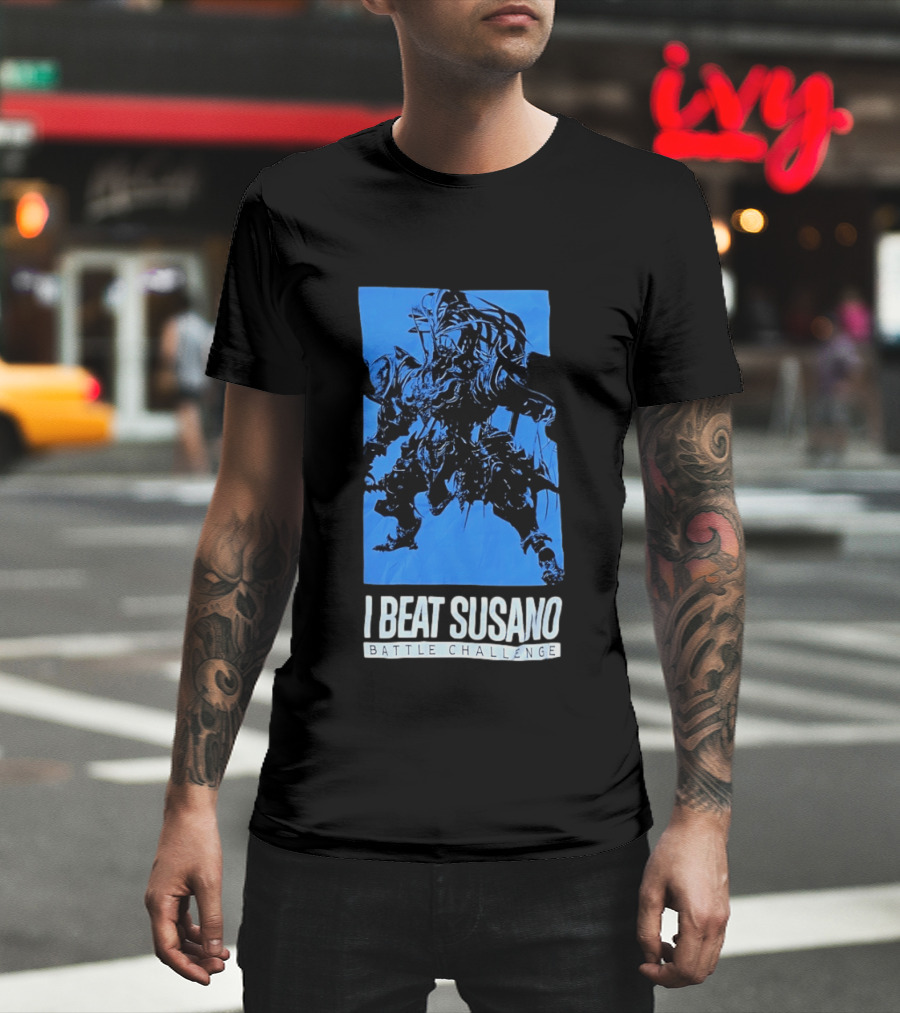 I Beat Susano Battle Challenge Final Fantasy XIV Victory T-Shirt