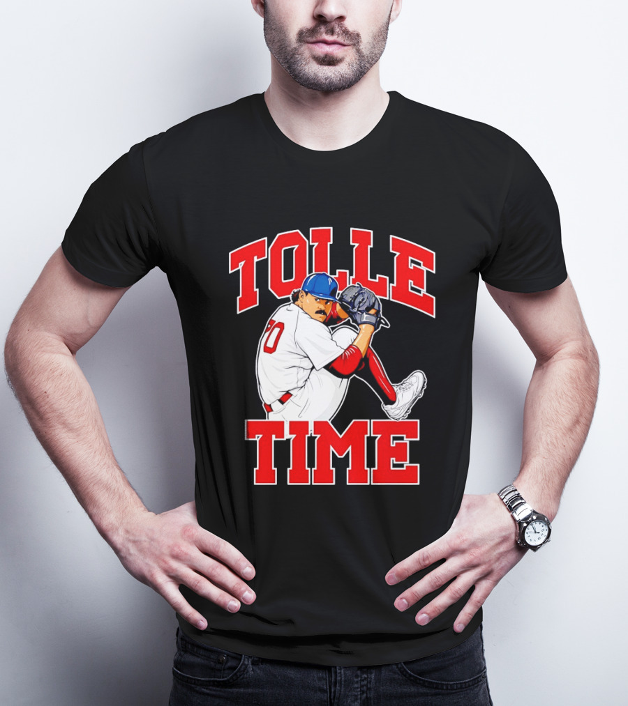 Tolle Time Payton Tolle Boston Red Sox Pitching Baseball T-Shirt
