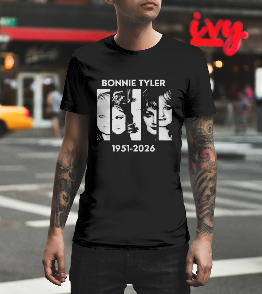 Bonnie Tyler 1951 2026 In Loving Memory T-Shirt