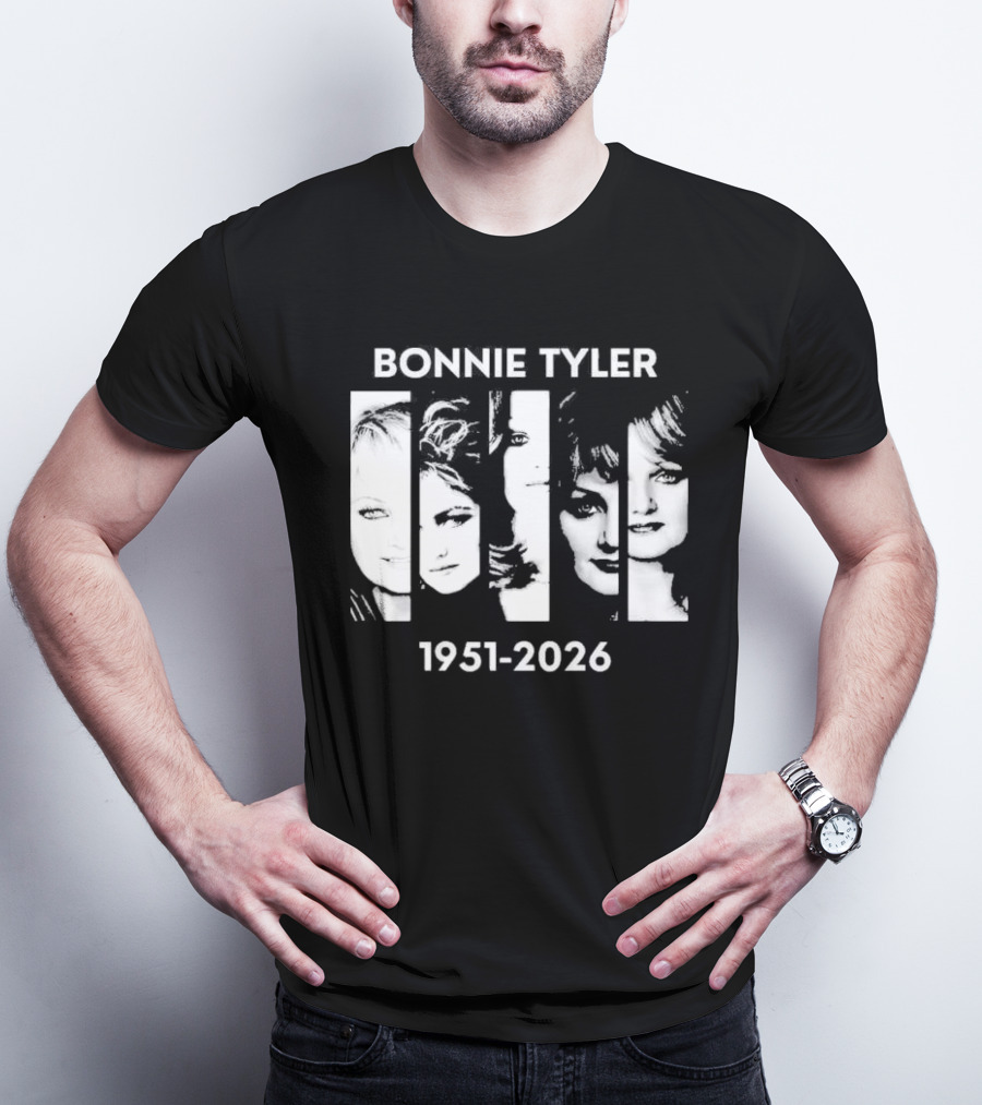 Bonnie Tyler 1951 2026 In Loving Memory T-Shirt