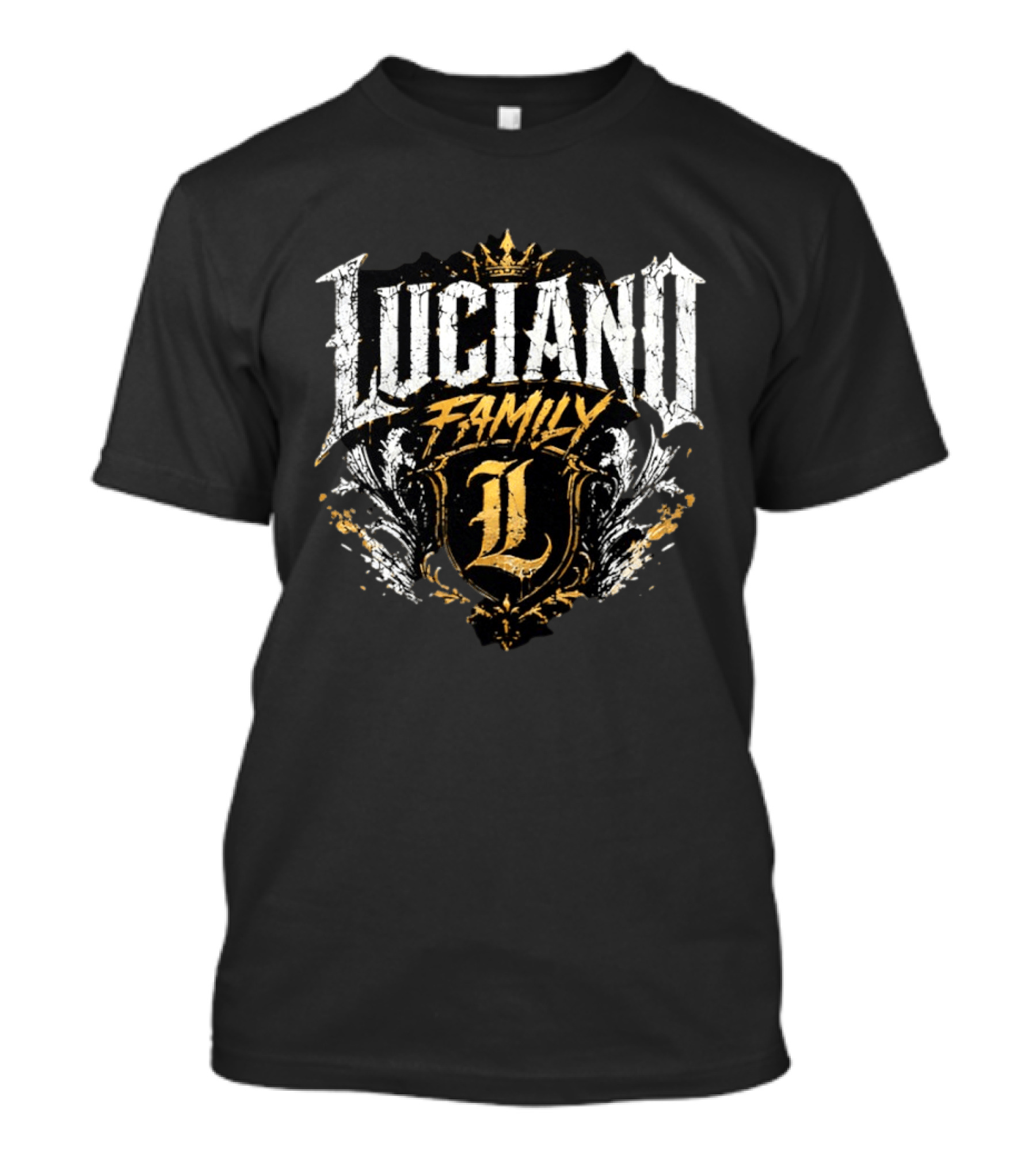 Luciano Family L Crest Crown T-Shirt