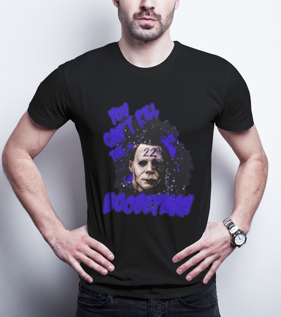 Michael Myers You Can't Kill The Boogeyman 22 Horror T-Shirt