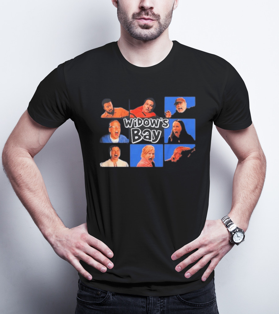 Widow's Bay Collage With Diverse Expressions T-Shirt