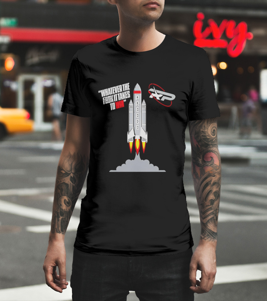 Preece Rocket Whatever It Takes To Win Airplane T-Shirt