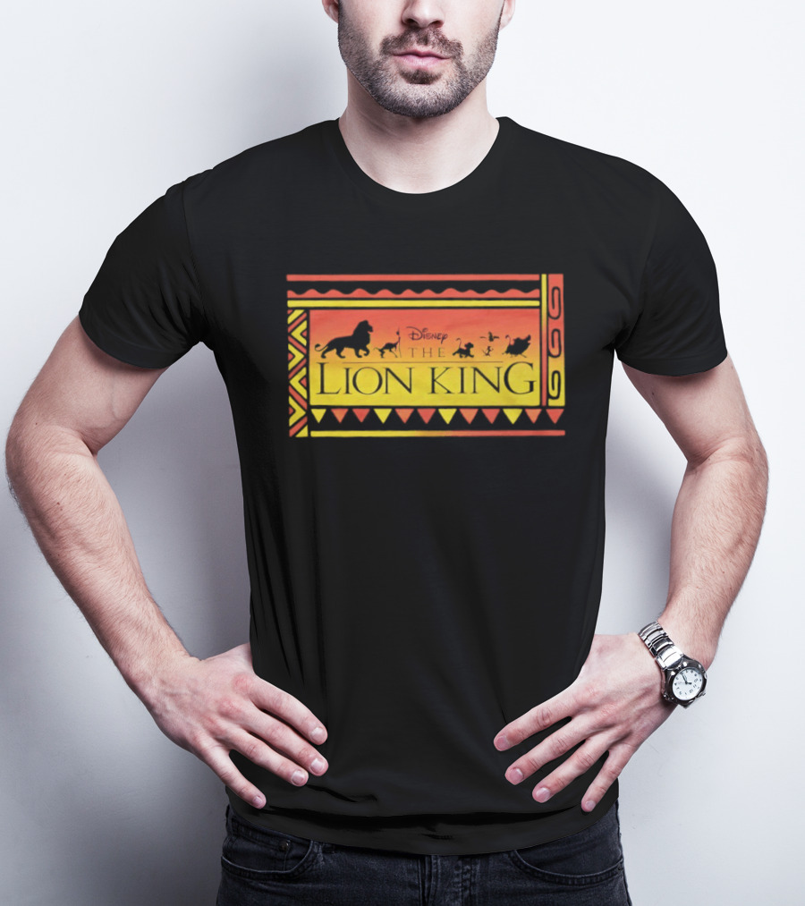 Disney The Lion King Silhouette Scene T-Shirt