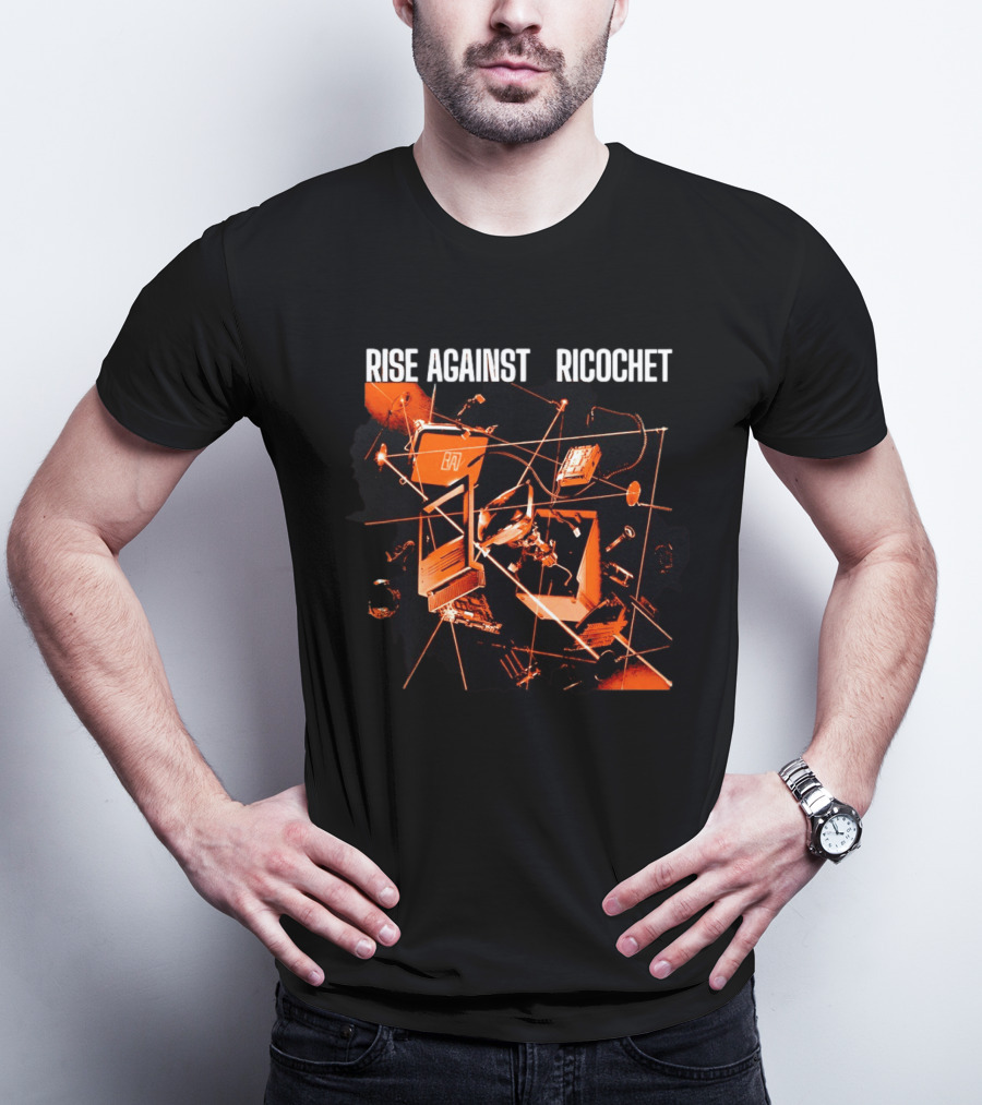 Rise Against Ricochet Electronics Circuit T-Shirt