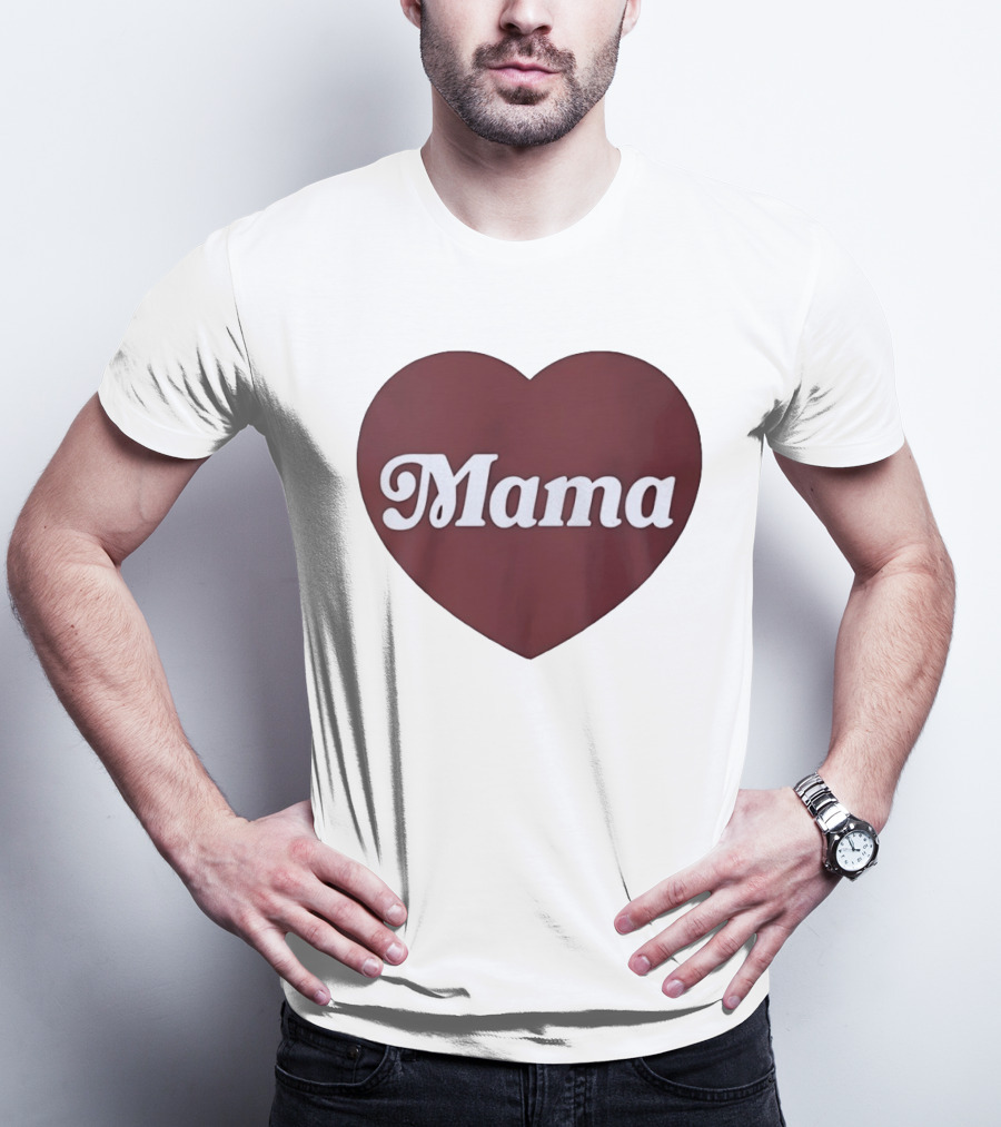 Mama Heart Mother Love Mom T-Shirt