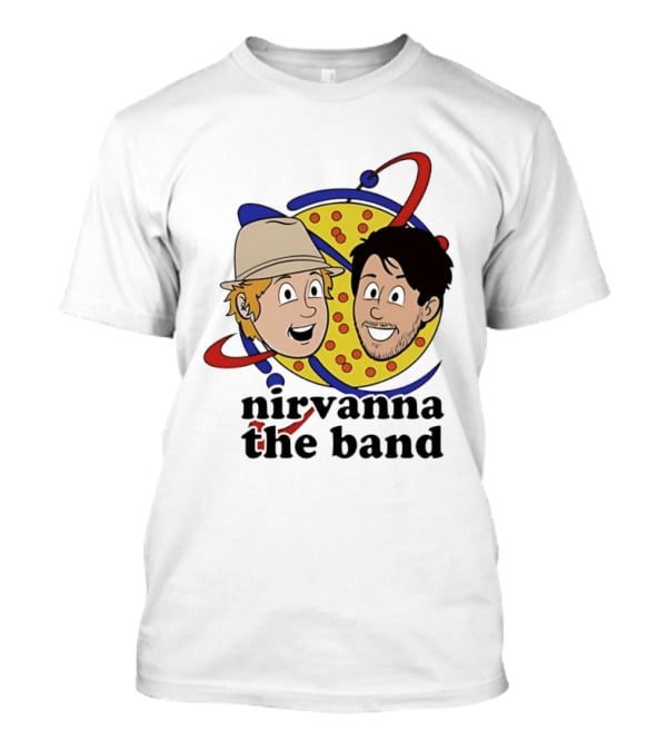 Nirvanna The Band Characters With Planetary T-Shirt