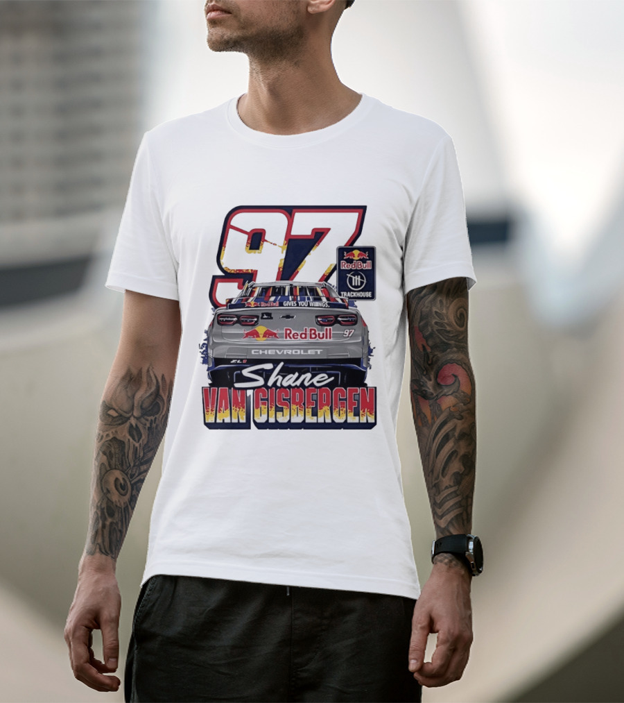 Shane Van Gisbergen 97 Red Bull Trackhouse Chevrolet Racing Team T-Shirt