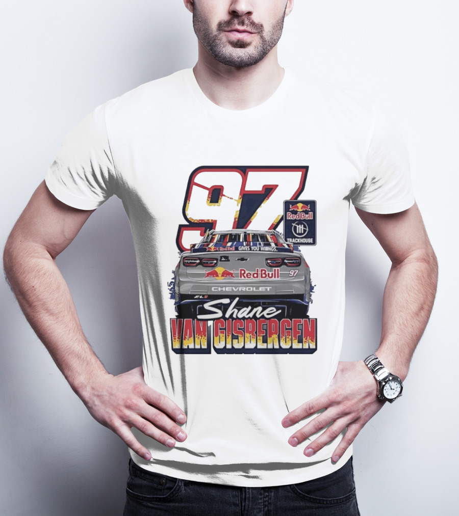 Shane Van Gisbergen 97 Red Bull Trackhouse Chevrolet Racing Team T-Shirt
