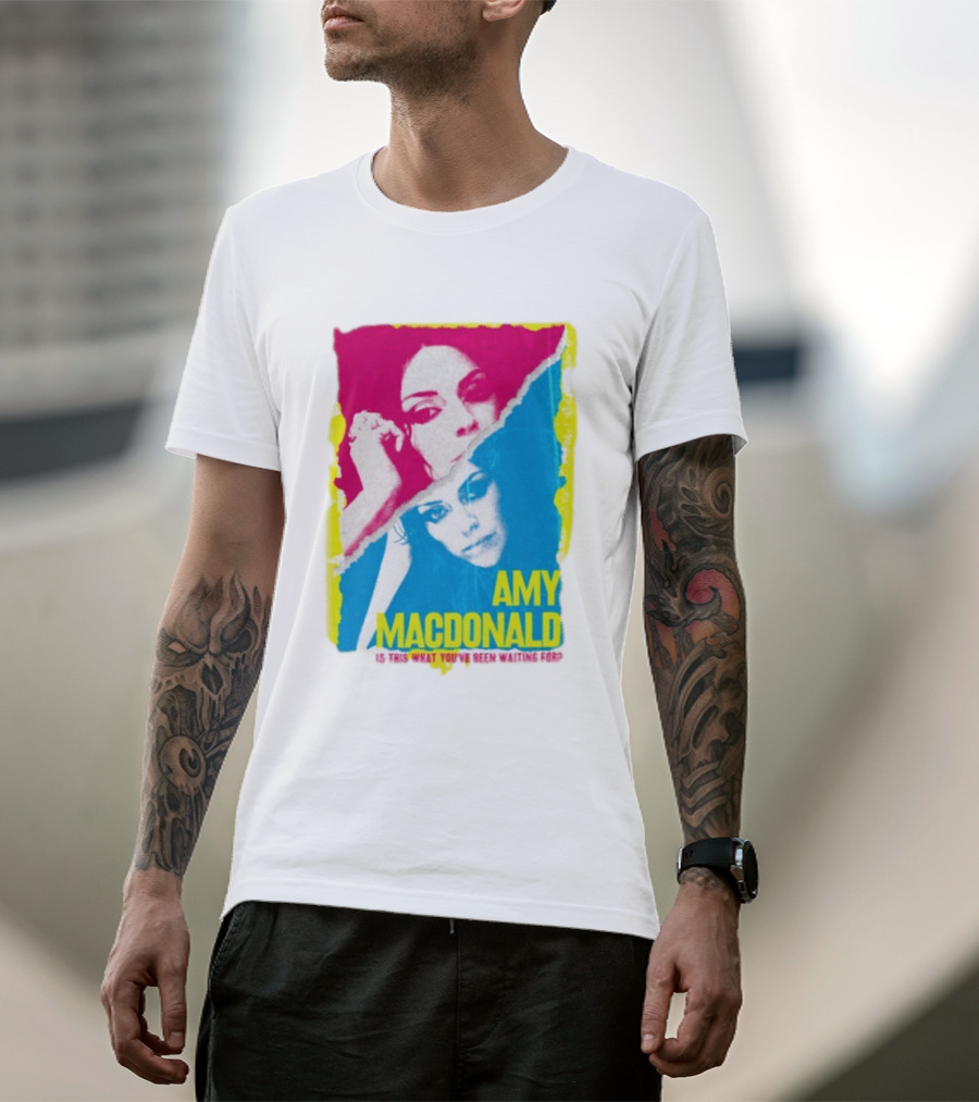 Amy Macdonald Is This What You've Been Waiting For Vintage Style Image T-Shirt