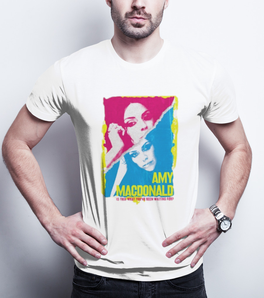 Amy Macdonald Is This What You've Been Waiting For Vintage Style Image T-Shirt