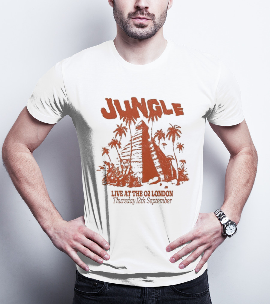 Jungle Live At The 02 London Thursday 16th September T-Shirt