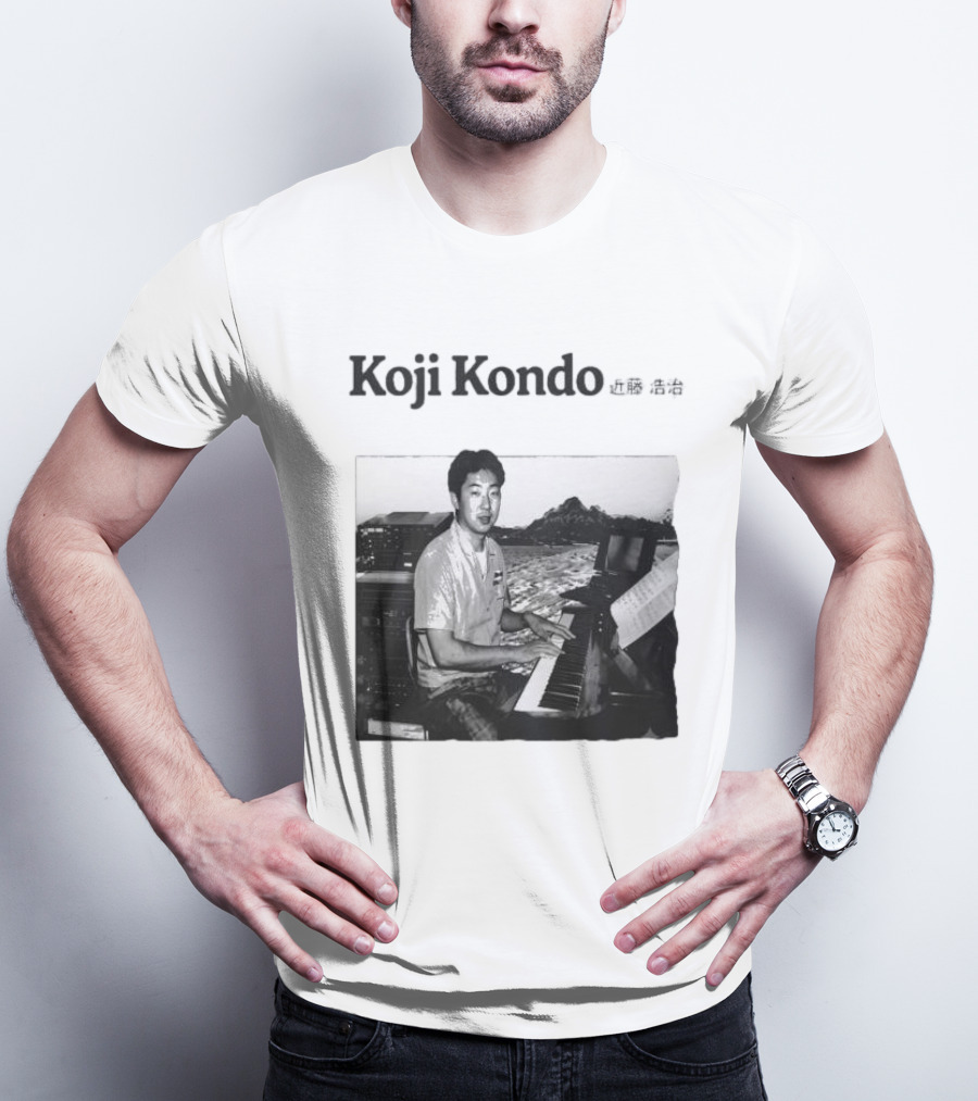 Koji Kondo I Can Hear Music Piano Masters T-Shirt
