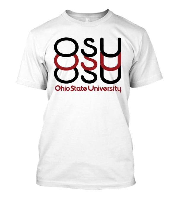 Ohio State University OSU Stacked T-Shirt