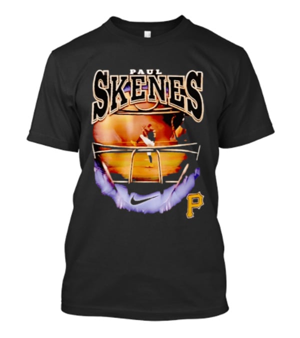 Paul Skenes Pittsburgh Pirates Nike P Logo Baseball Stadium T-Shirt