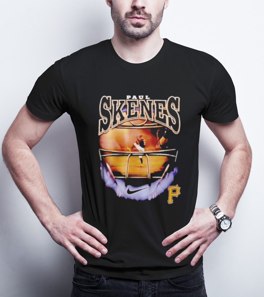 Paul Skenes Pittsburgh Pirates Nike P Logo Baseball Stadium T-Shirt