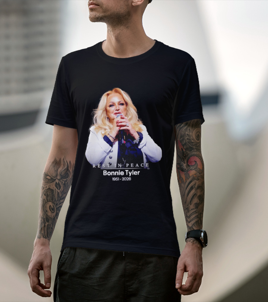 Rest In Peace Bonnie Tyler 1951 2026 T-Shirt