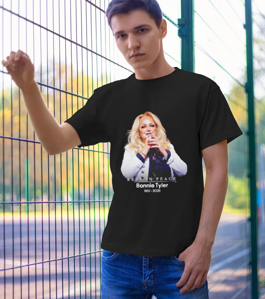 Rest In Peace Bonnie Tyler 1951 2026 T-Shirt