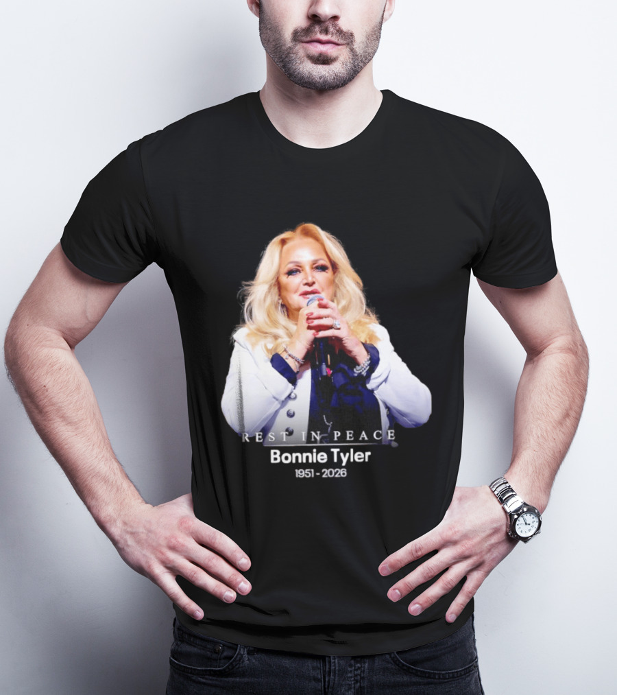Rest In Peace Bonnie Tyler 1951 2026 T-Shirt