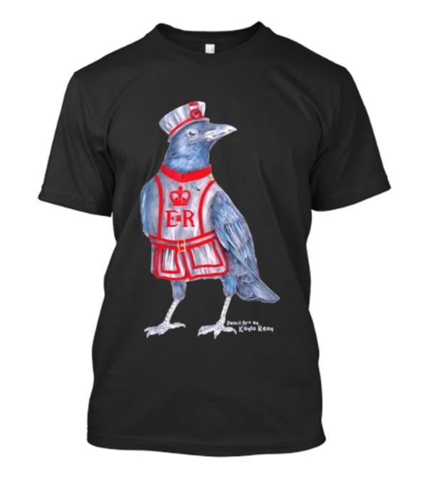 Rosaline The Raven ER Yeoman Warder Beefeater Uniform T-Shirt