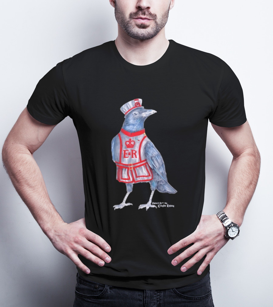 Rosaline The Raven ER Yeoman Warder Beefeater Uniform T-Shirt