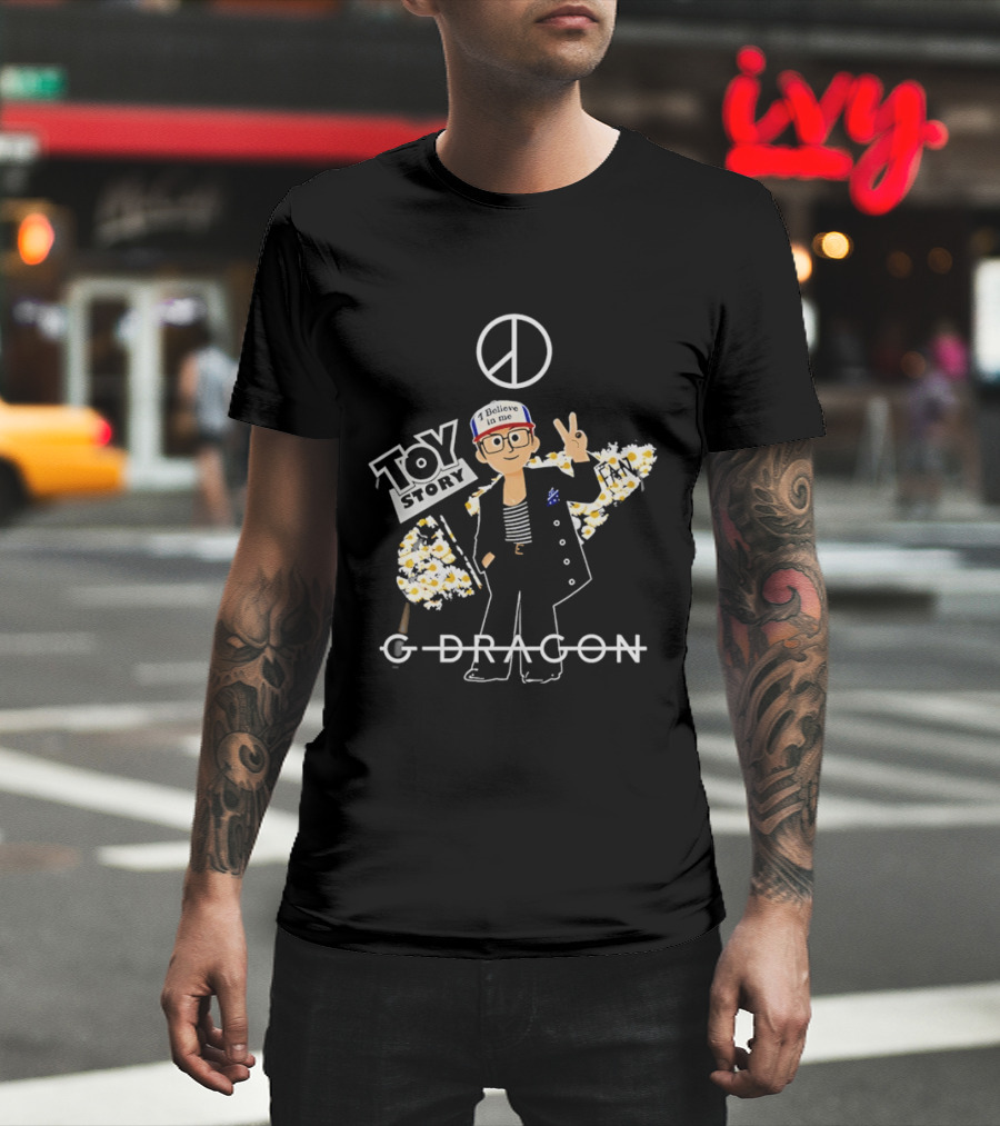 G Dragon Toy Story Peace Sign I Believe In Me T-Shirt