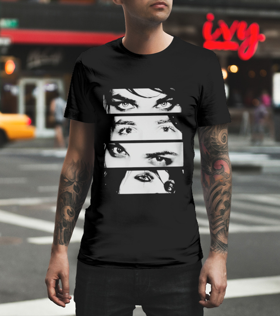 Gerard Way Eyes My Chemical Romance Emo Band Fan T-Shirt