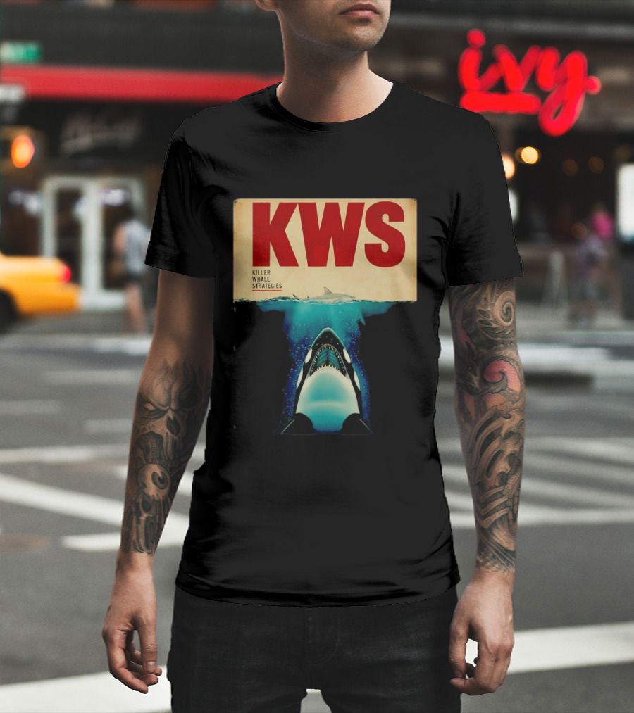 KWS Killer Whale Strategies Orca Shark Ocean T-Shirt