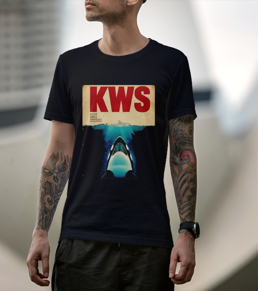 KWS Killer Whale Strategies Orca Shark Ocean T-Shirt