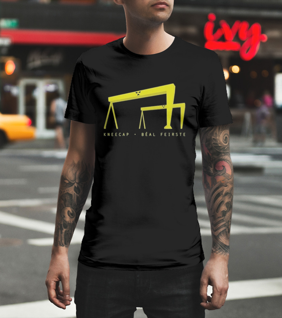 Kneecap Béal Feirste Yellow Crane T-Shirt
