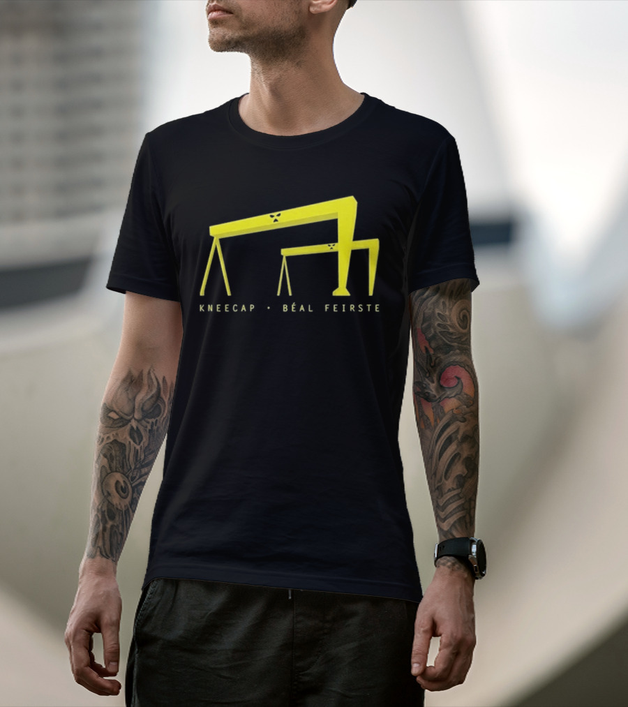 Kneecap Béal Feirste Yellow Crane T-Shirt