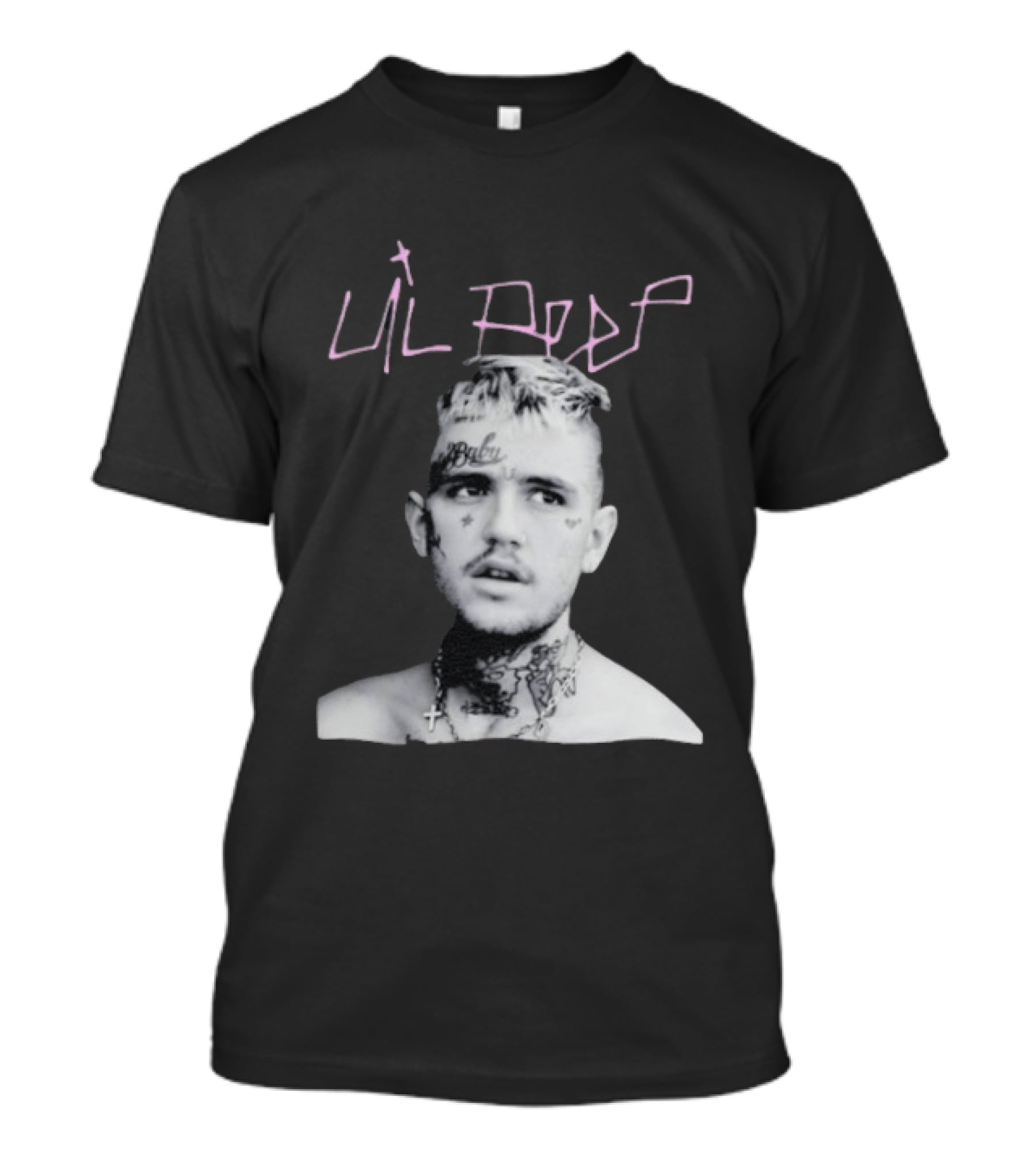 Lil Peep Gustav Elijah Åhr Emo Rap Tattoo T-Shirt