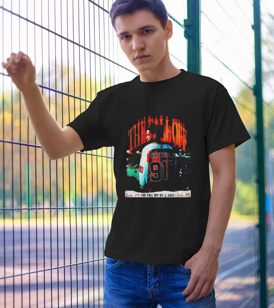 J Cole The Fall Off Fayetteville 910 Disc 29 Disc 34 T-Shirt
