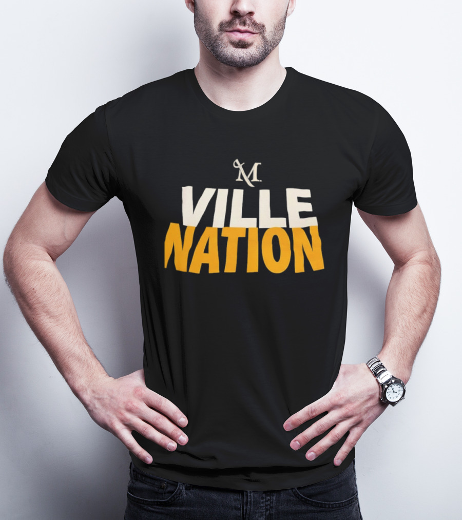 Manhattanville University Ville Nation Athletics Spirit T-Shirt