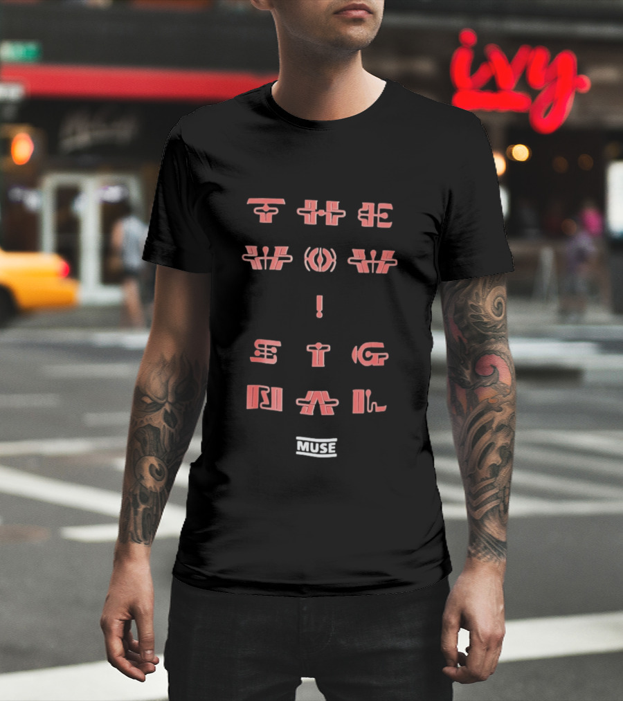 Muse Band Alternative Rock Music Cryptic T-Shirt