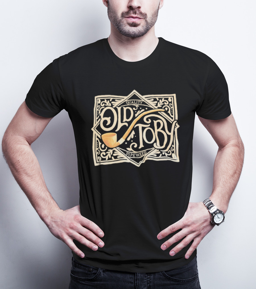 Old Toby Pipeweed Vintage Lord Of The Rings T-Shirt