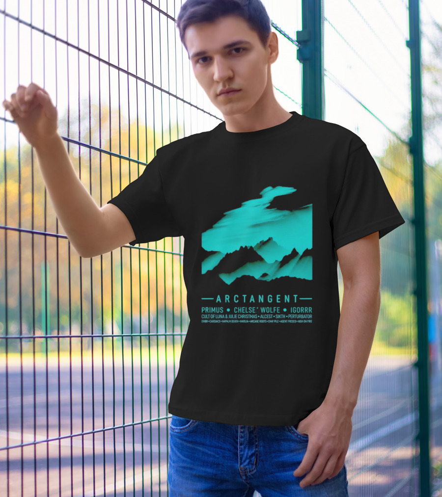 Arctangent Festival Mountains Lineup Primus Chelsea Wolfe Igorr Cult Of Luna Alcest Sikth T-Shirt