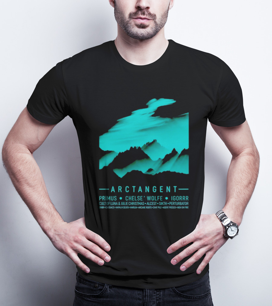 Arctangent Festival Mountains Lineup Primus Chelsea Wolfe Igorr Cult Of Luna Alcest Sikth T-Shirt