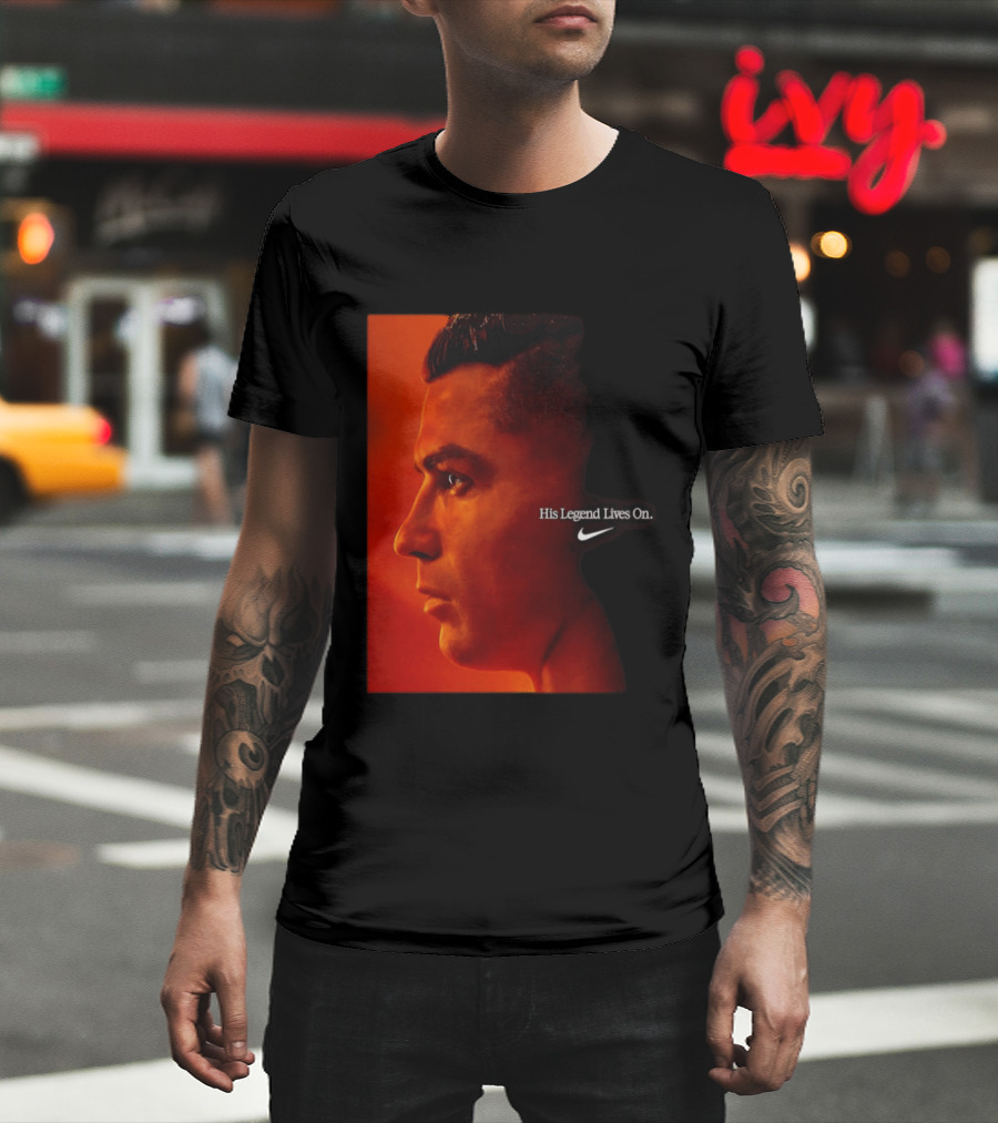 Cristiano Ronaldo His Legend Lives On Nike T-Shirt