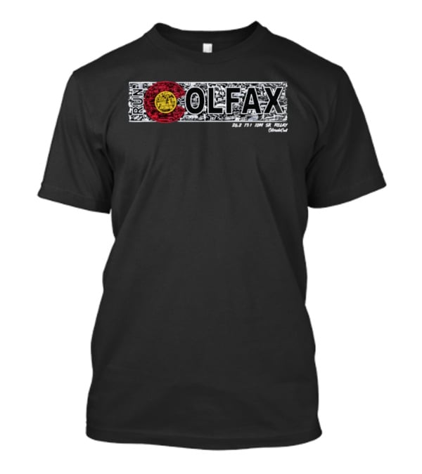 Denver Colfax Run Marathon 2026 Colorado Event T-Shirt
