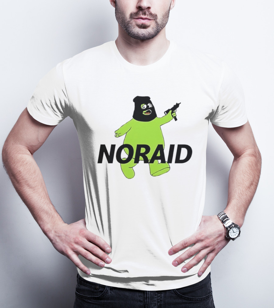 Uncle O'Grimacey Noraid With Green Character And Weapon T-Shirt